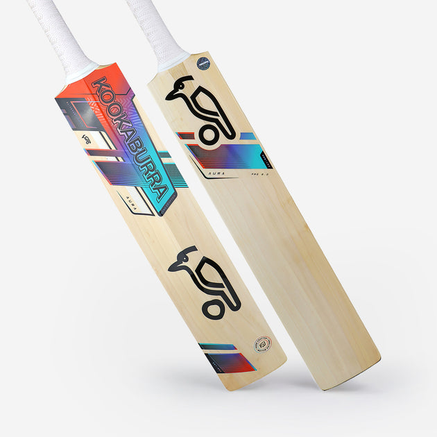 KOOKABURRA Aura Pro 2.0 Grade 3 English Willow Cricket Bat - Short Han ...